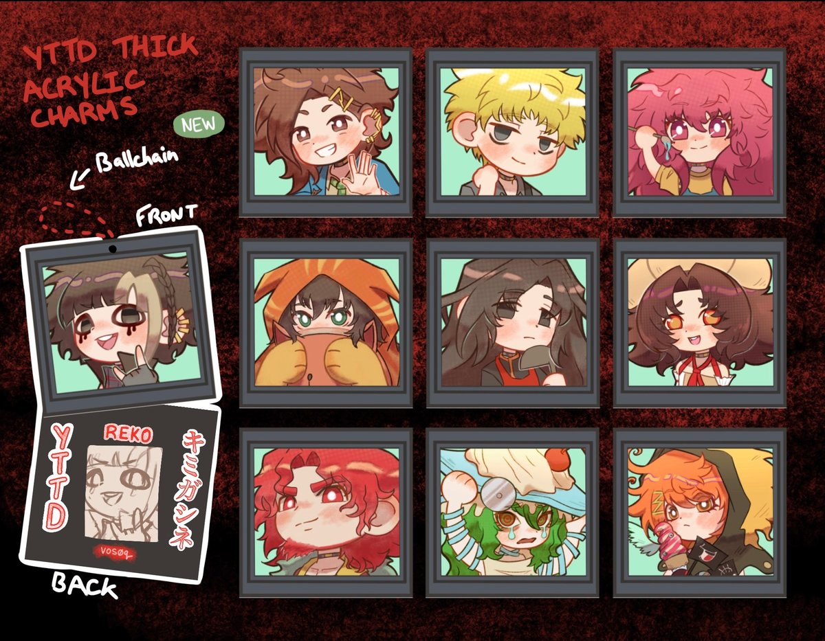 YTTD Merch (Charm Block) | vsq
