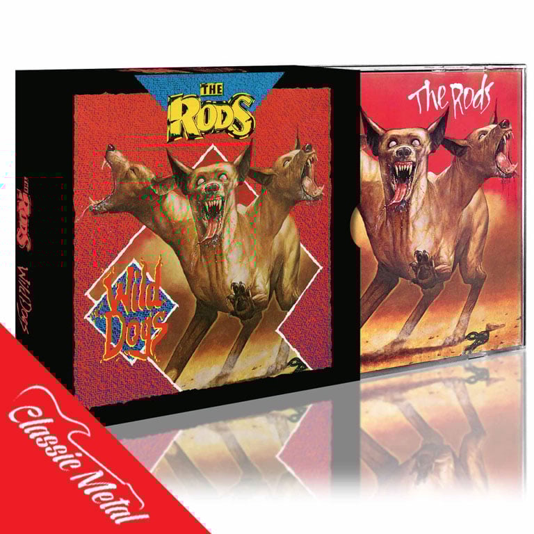 THE RODS - Wild Dogs +7 CD [Slipcase+poster] | Stormspell Records Store