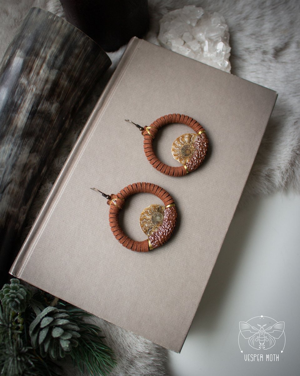 Earth Song Earrings | Vesper Moth