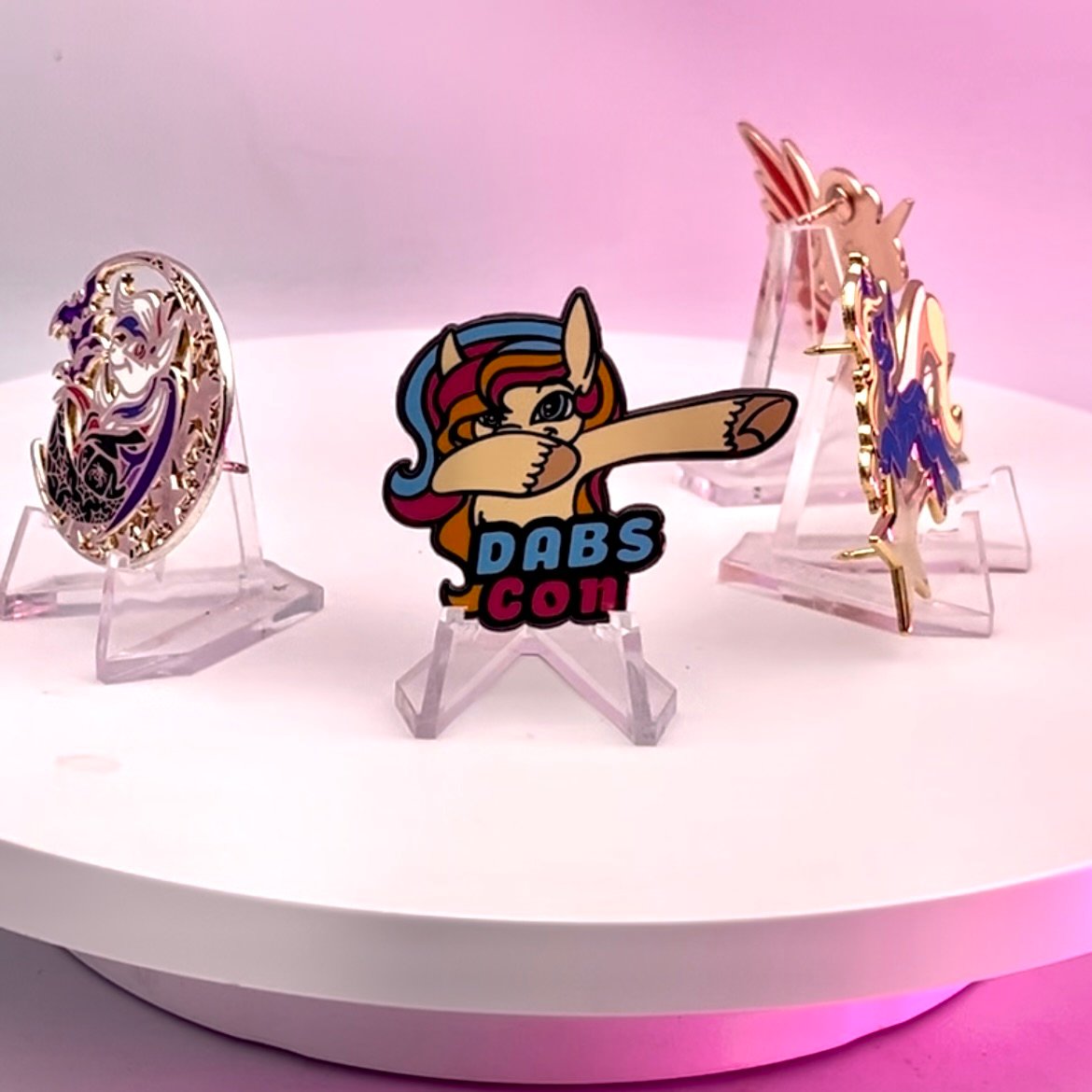 Convention Mascots Enamel Pins | Gobi's Shiny Things