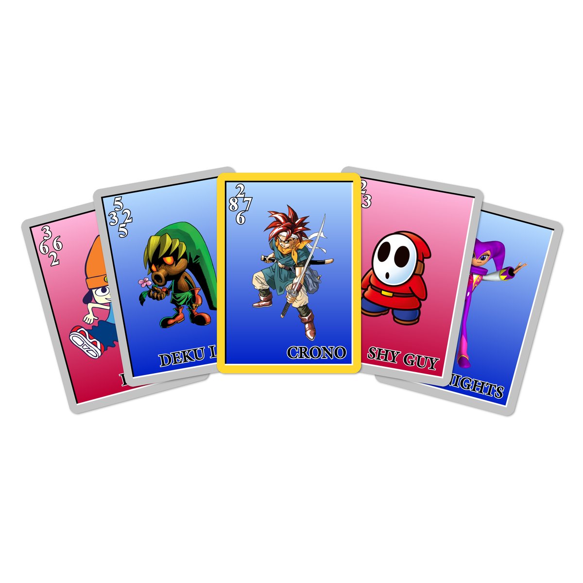 Retro Game Triple Triad Card Pack (5 Cards) [LIMITED ...