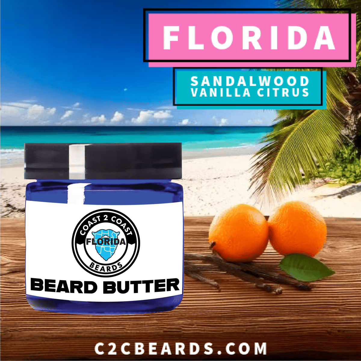 Florida Beard Butter | Coast2coastbeards