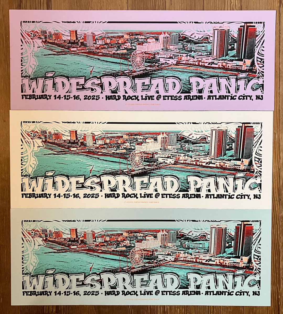 Widespread Panic 2/14-16/2025 | Home Team Graphics