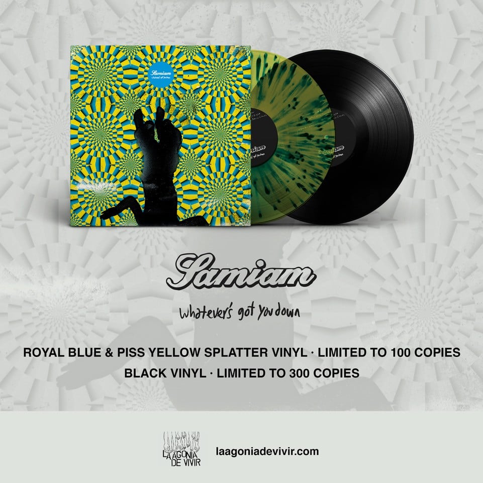 LADV209 - SAMIAM "whatever's got you down" LP REISSUE / La Agonía de Vivir