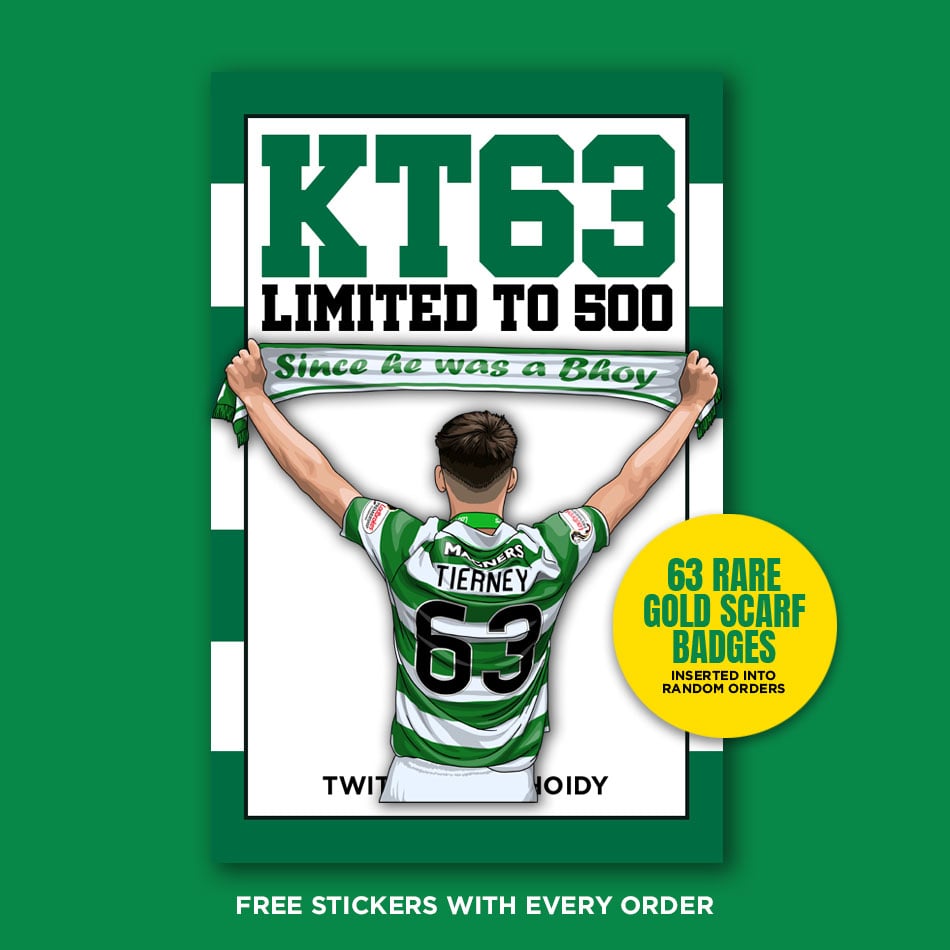 KT63 Since He Was A Bhoy Pin - LIMITED TO 500 - PRE ORDER | Celtic Pin ...