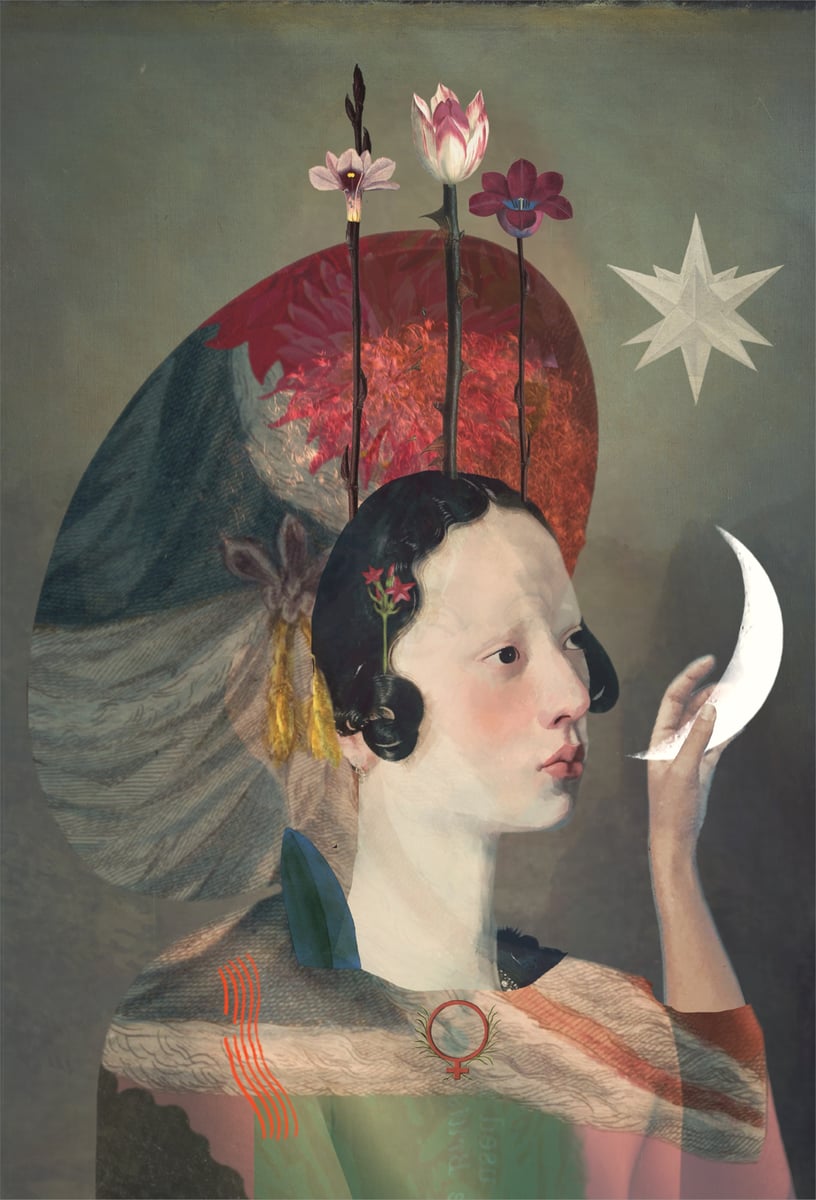 The Moon and the Star | Sarah Jarrett Art