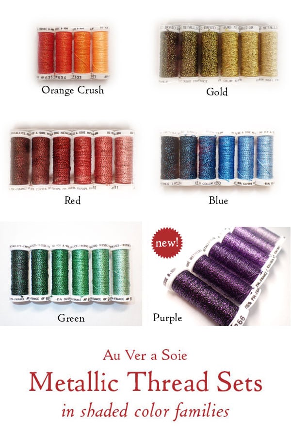 Mary Corbet's Needle 'n Thread — Shaded Metallic Thread Sets