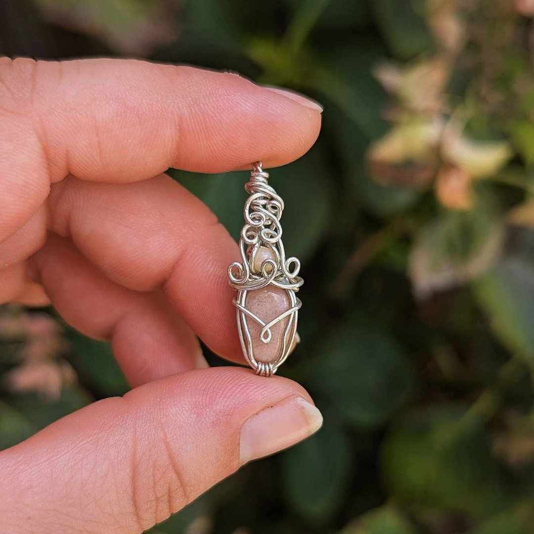 The Strawberry Opal Pendant | Make Strange