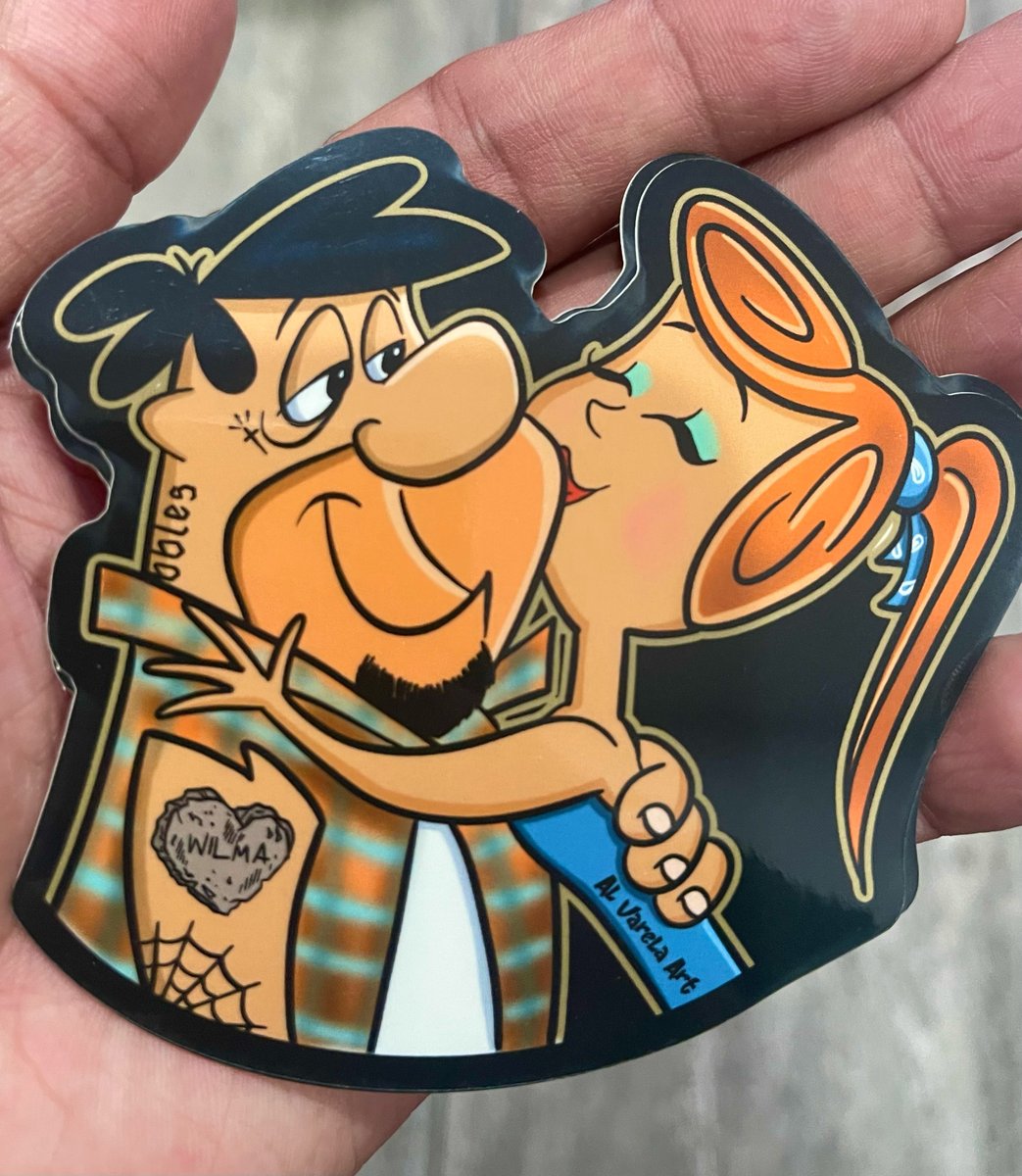Fred and Wilma / Al Varela Art