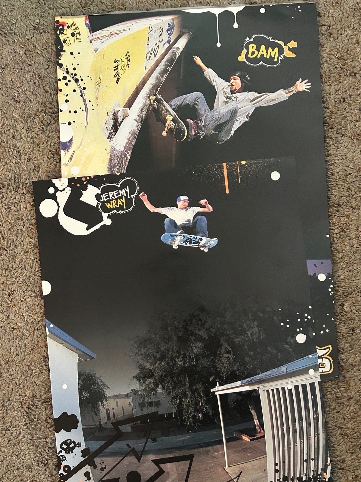 Signed, Double-Sided Vintage Skate Poster | Wraybros