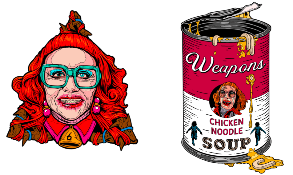 "Weaponized" | Puncture Wound Pins