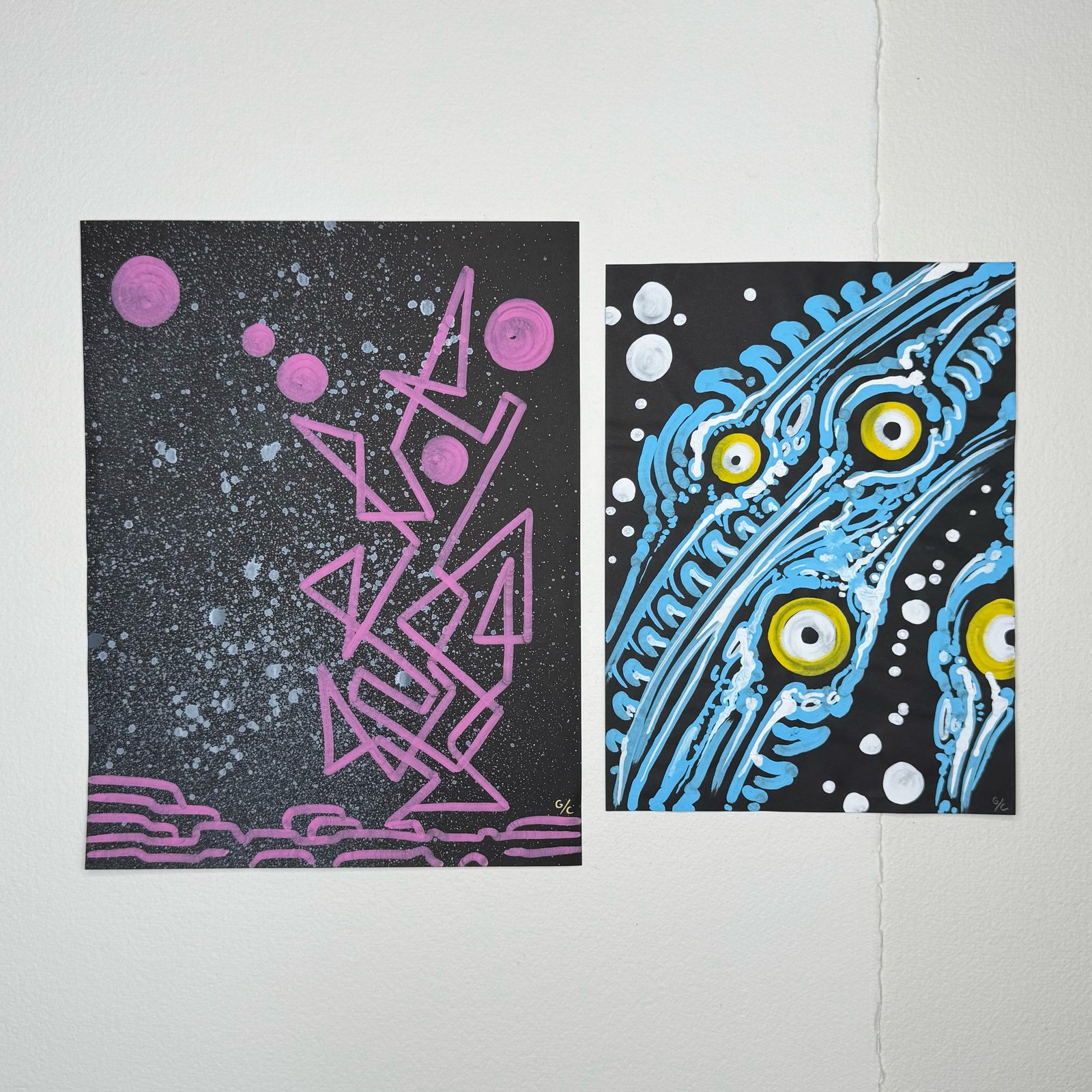 Rock Drawing / BioMech Drawing Combo # 6 | Greg Christian