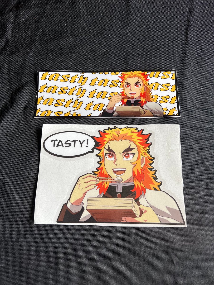 Rengoku sticker pack | Tasty Garage