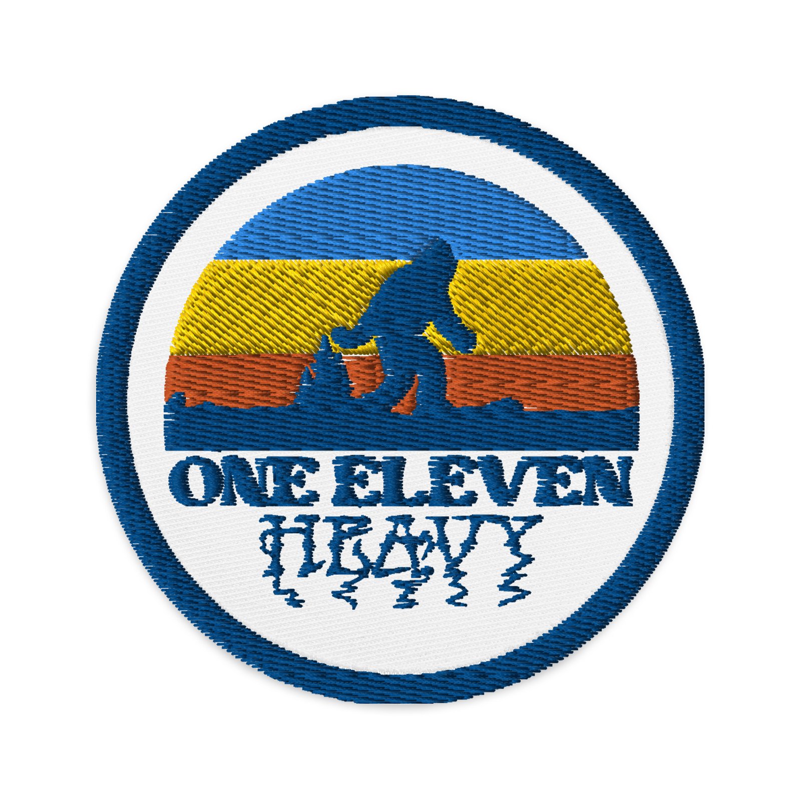 Bama Yeti embroidered patches | One Eleven Heavy