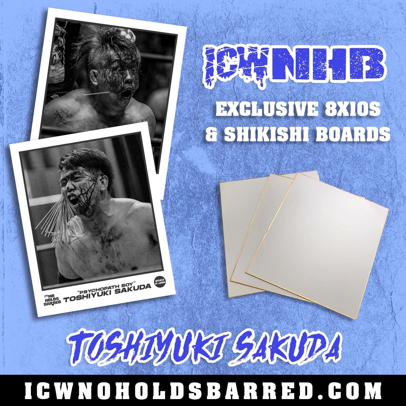 Toshiyuki Sakuda ICWNHB Autograph Experience | ICW NHB Shop