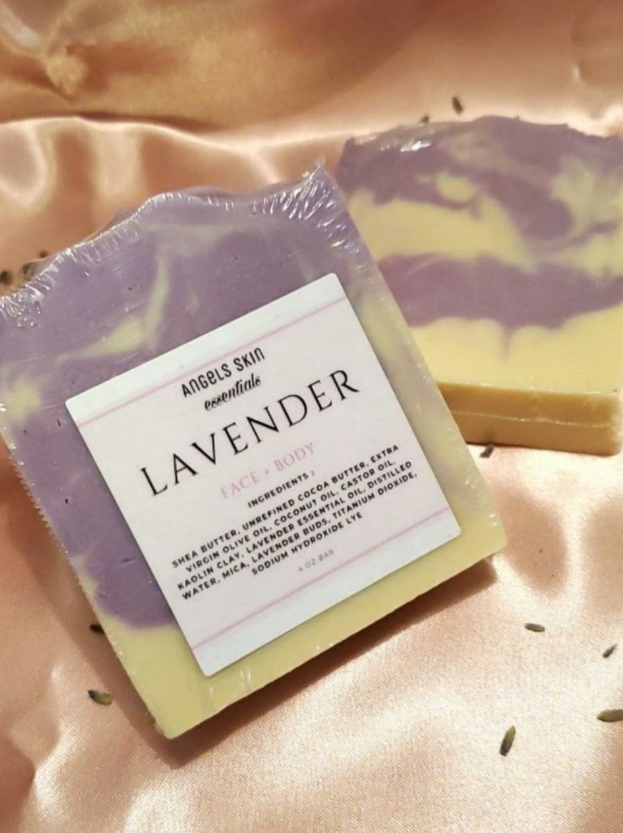 Lavender | Soothing Soap Bar | Angels Skin Essentials - Handmade ...