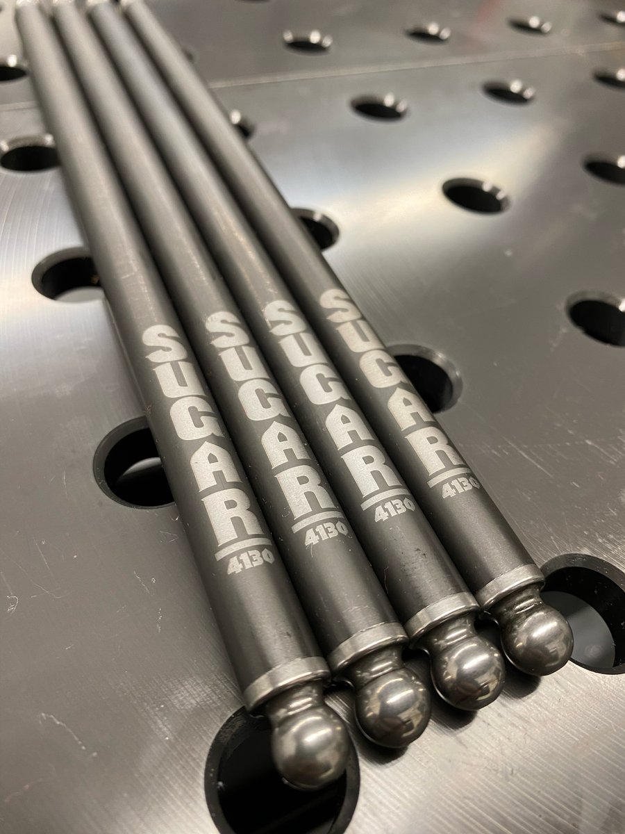 4130 Performance Pushrods | Sugarbaby Cycles