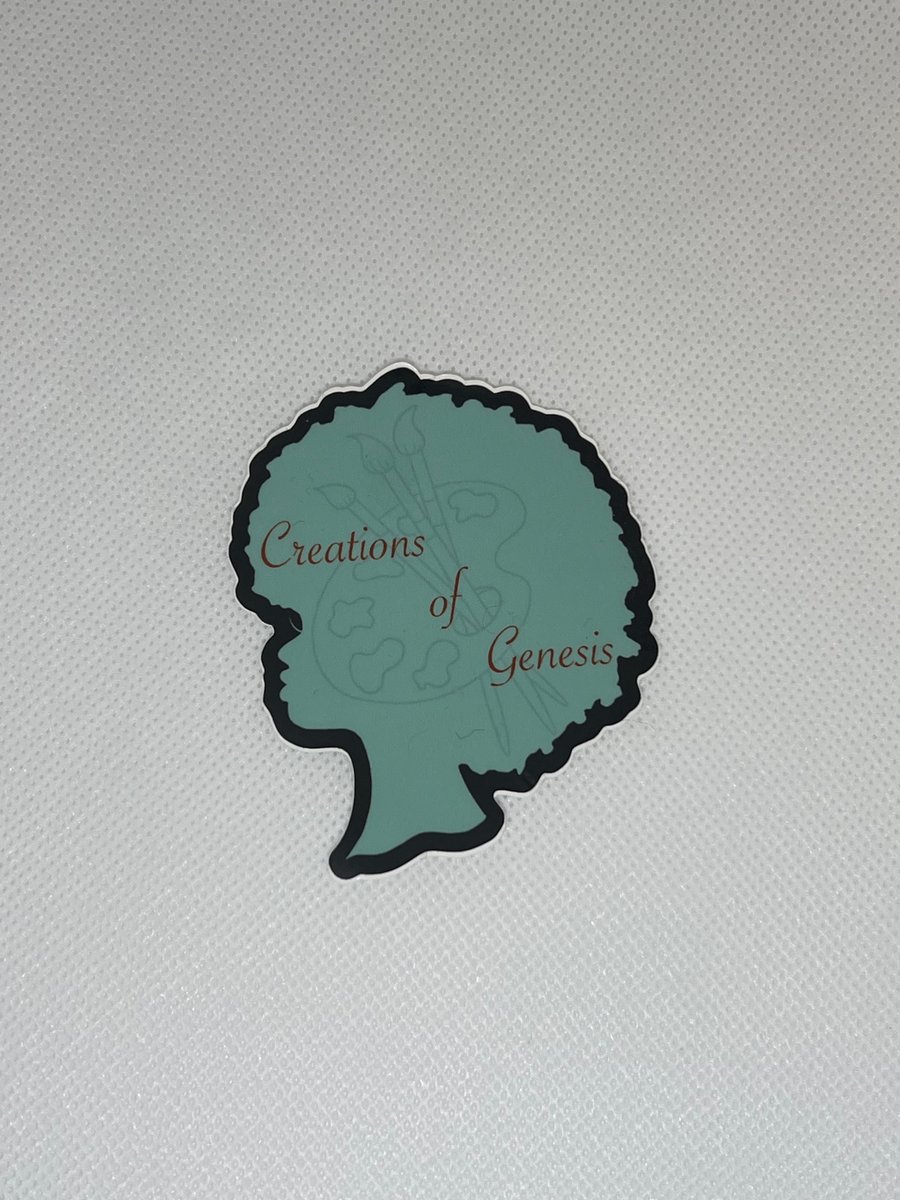 Logo Sticker. | Creations of Genesis