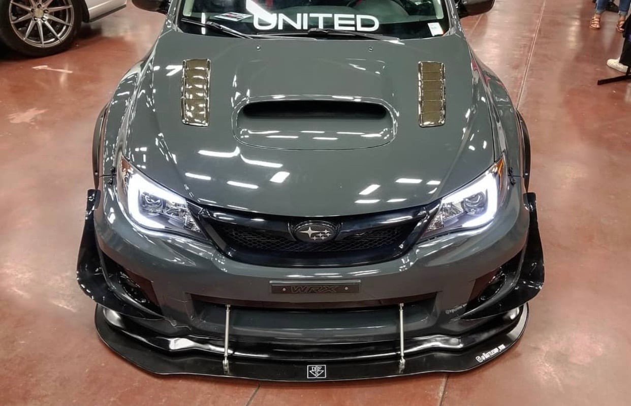 DownForceSolutions — 11' - 14' Subaru WRX/STI "V1" front splitter