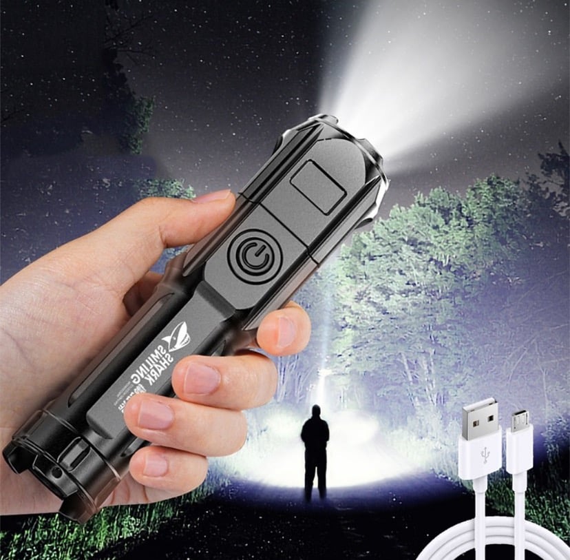 Smiling Shark Super Tech Flashlight | Smart Future Technologies