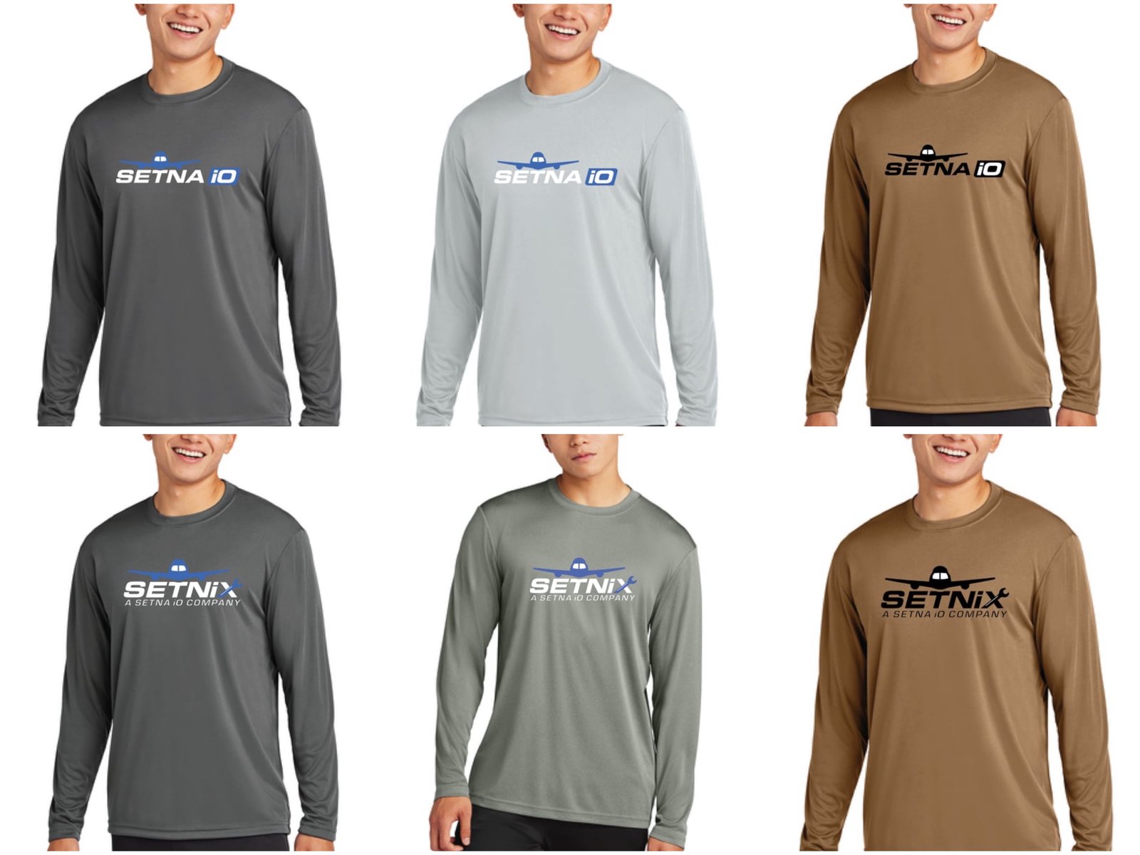 Setnix & Setna iO Dry Fit LS(Unisex) | Setnix Apparel