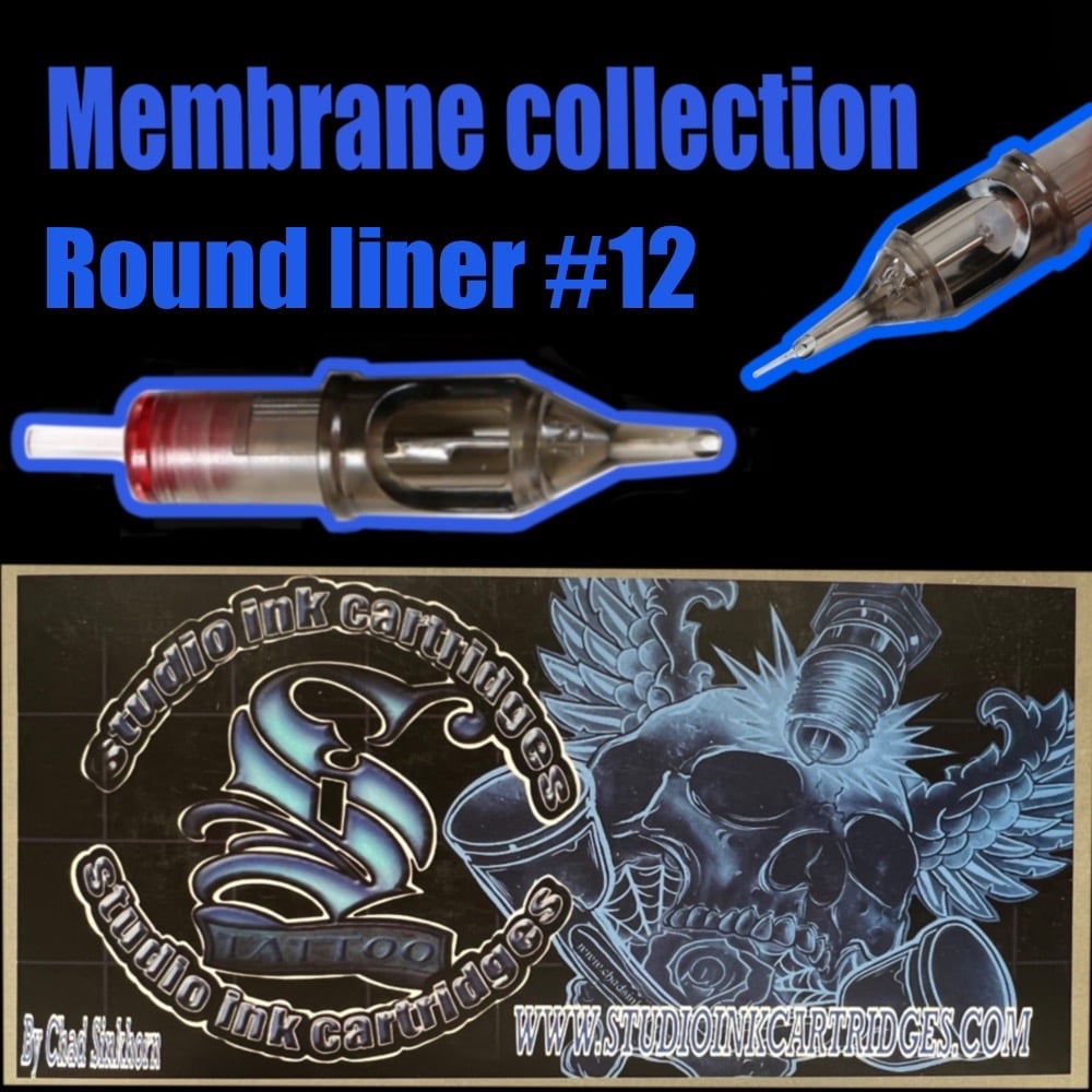 Membrane ROUND LINER (tight liners) | STUDIO INK TATTOO CARTRIDGES