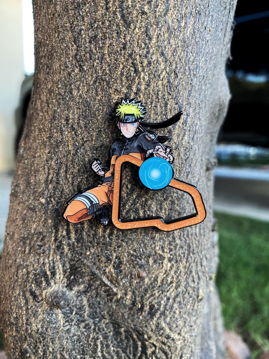 Naruto Uzumaki New Era Flag Pin | BEACHCITY.CO