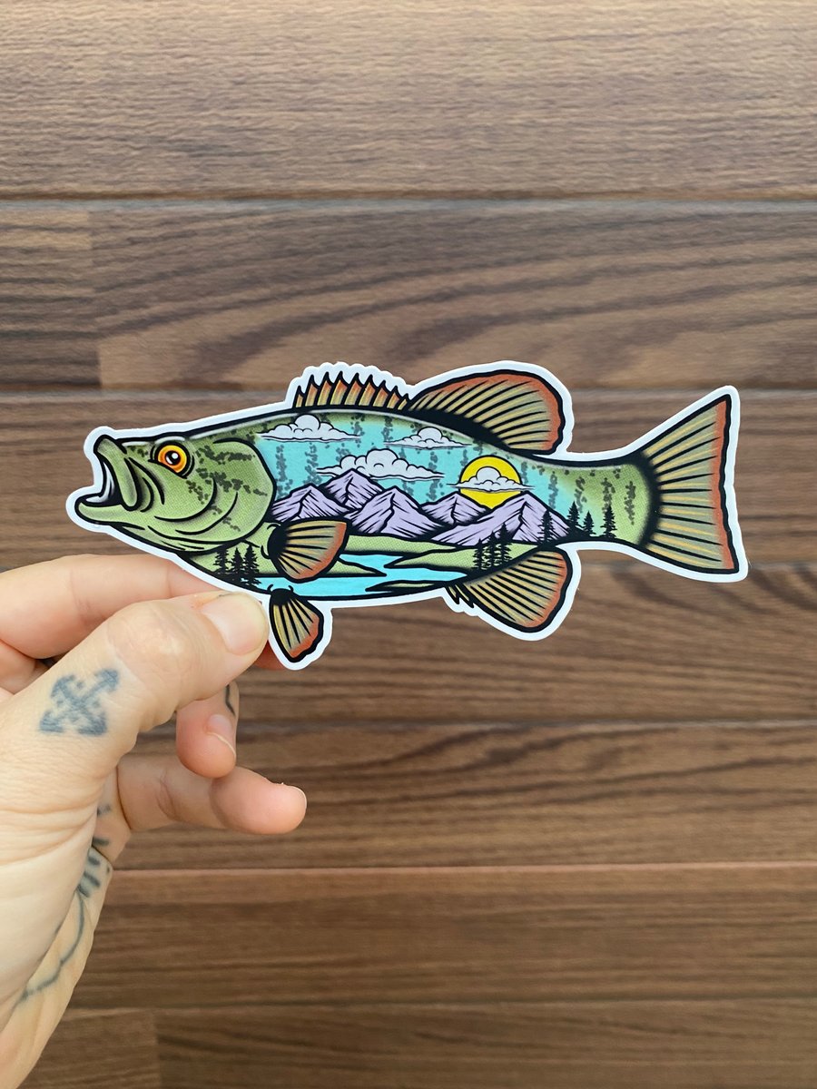 Ozark Smallmouth Sticker | DrewLR