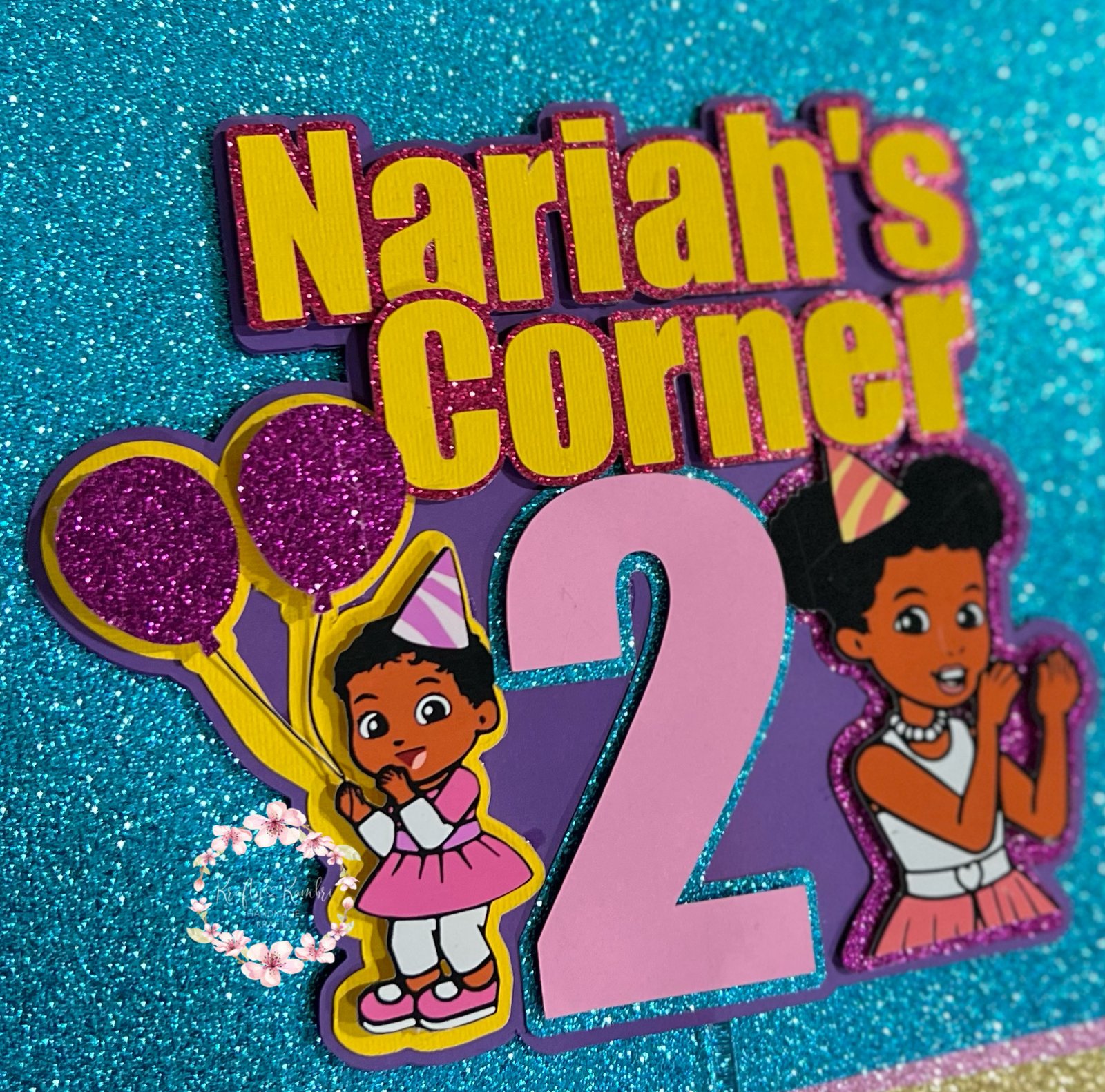Gracie’s Corner inspired cake topper | KraftyKambri