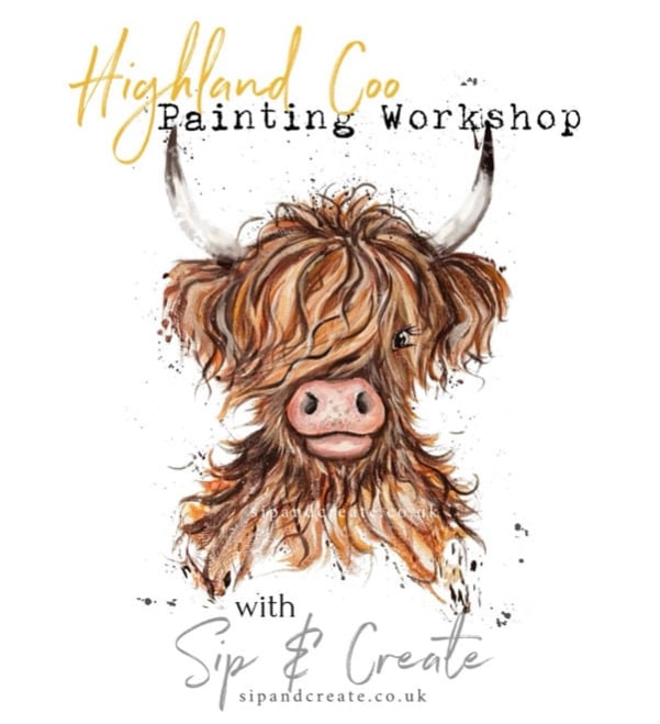 Painting Workshop at Buns n Roses of Blyth | Sip & Create