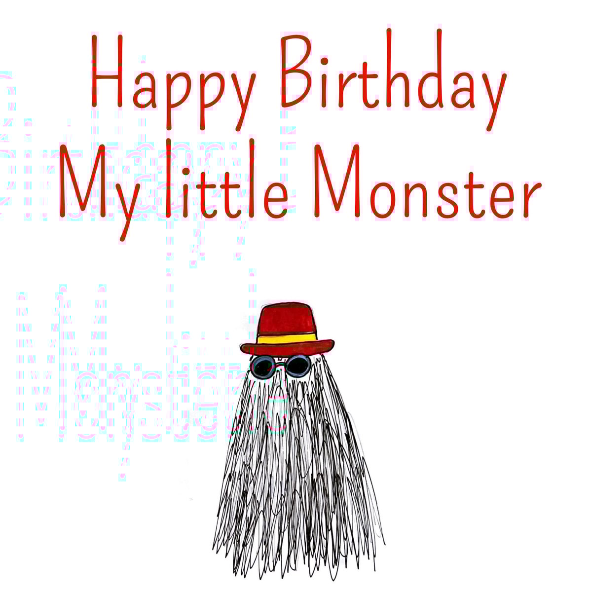 Little Monster Card | Dublin Card Company