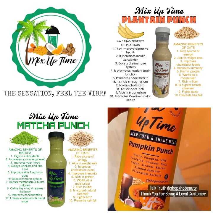 MIX UP TIME PUNCH (6) | Mix Up Time