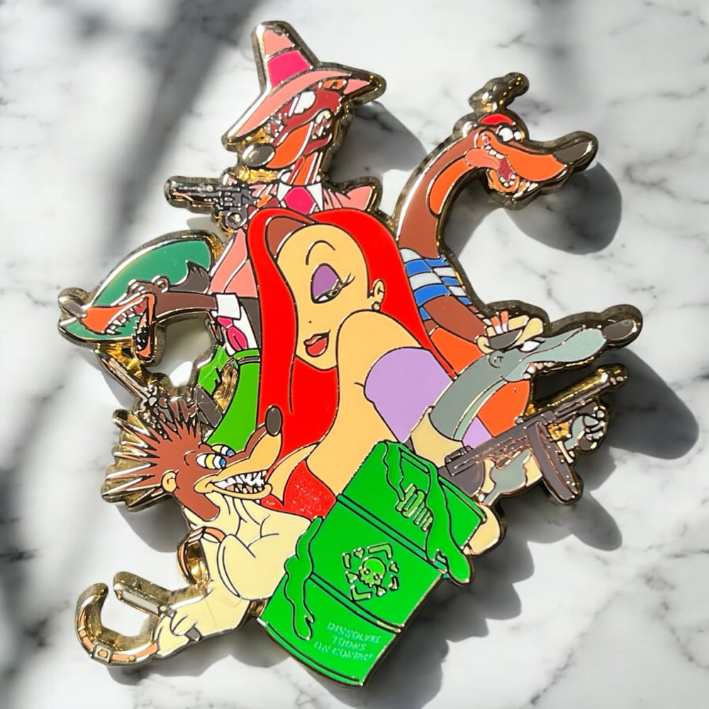 IN-STOCK - ToonTown - Jessica Rabbit & Weasels | Da'Vinci Fantasy Pins