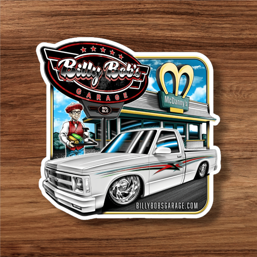 S10 / Sol Glo full decal | Billy Bob's Garage