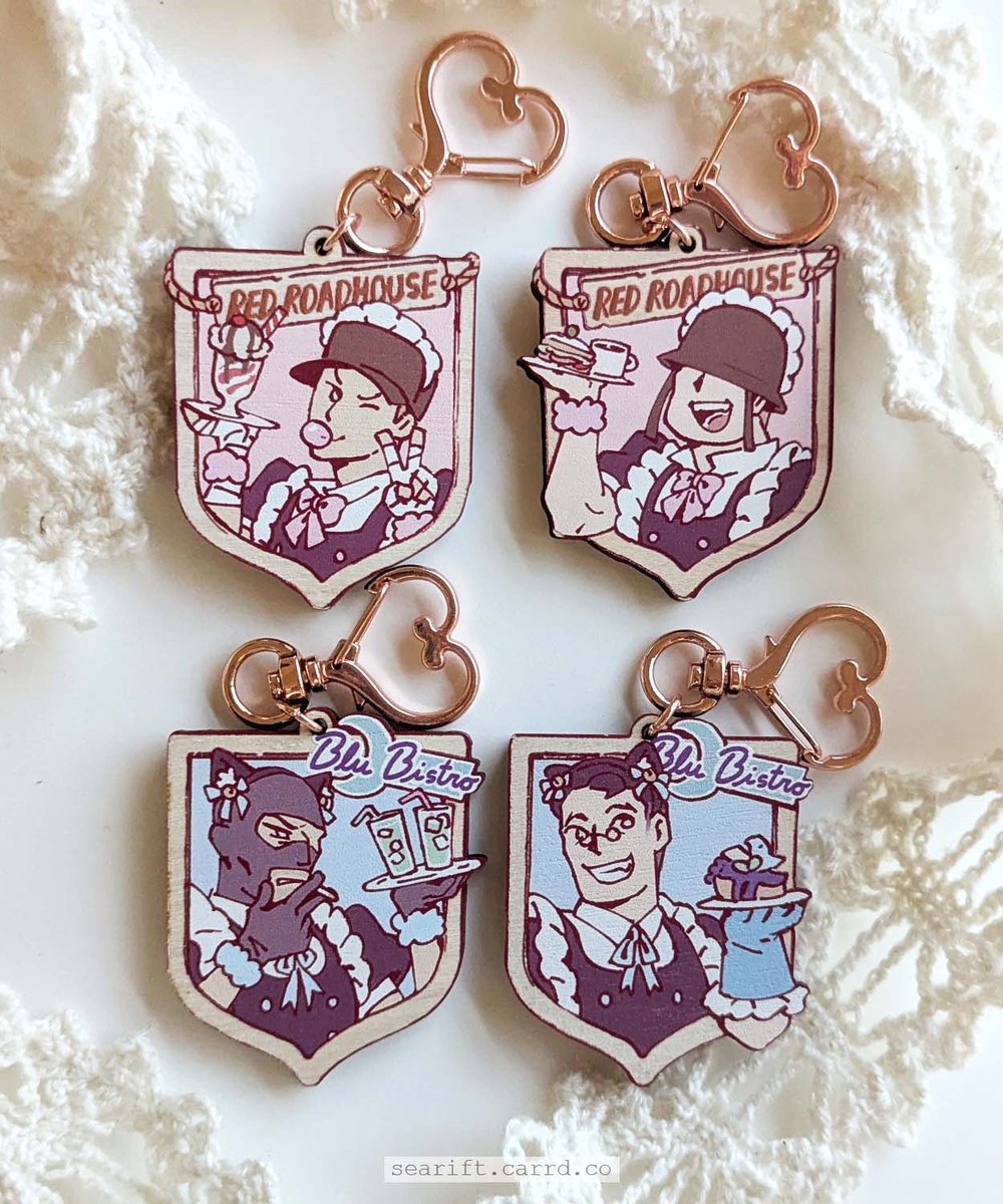 TF2 Maids / Wood Charm | searift
