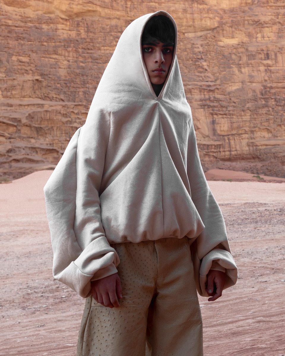 Hijab Hoodie SAND | Nazzal Studio