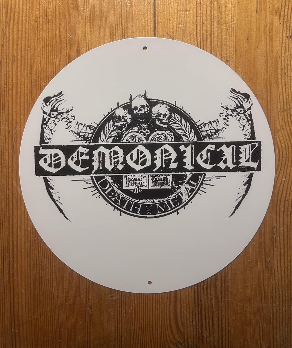 LOGO PLATE ROUND | DEMONICAL - official online store