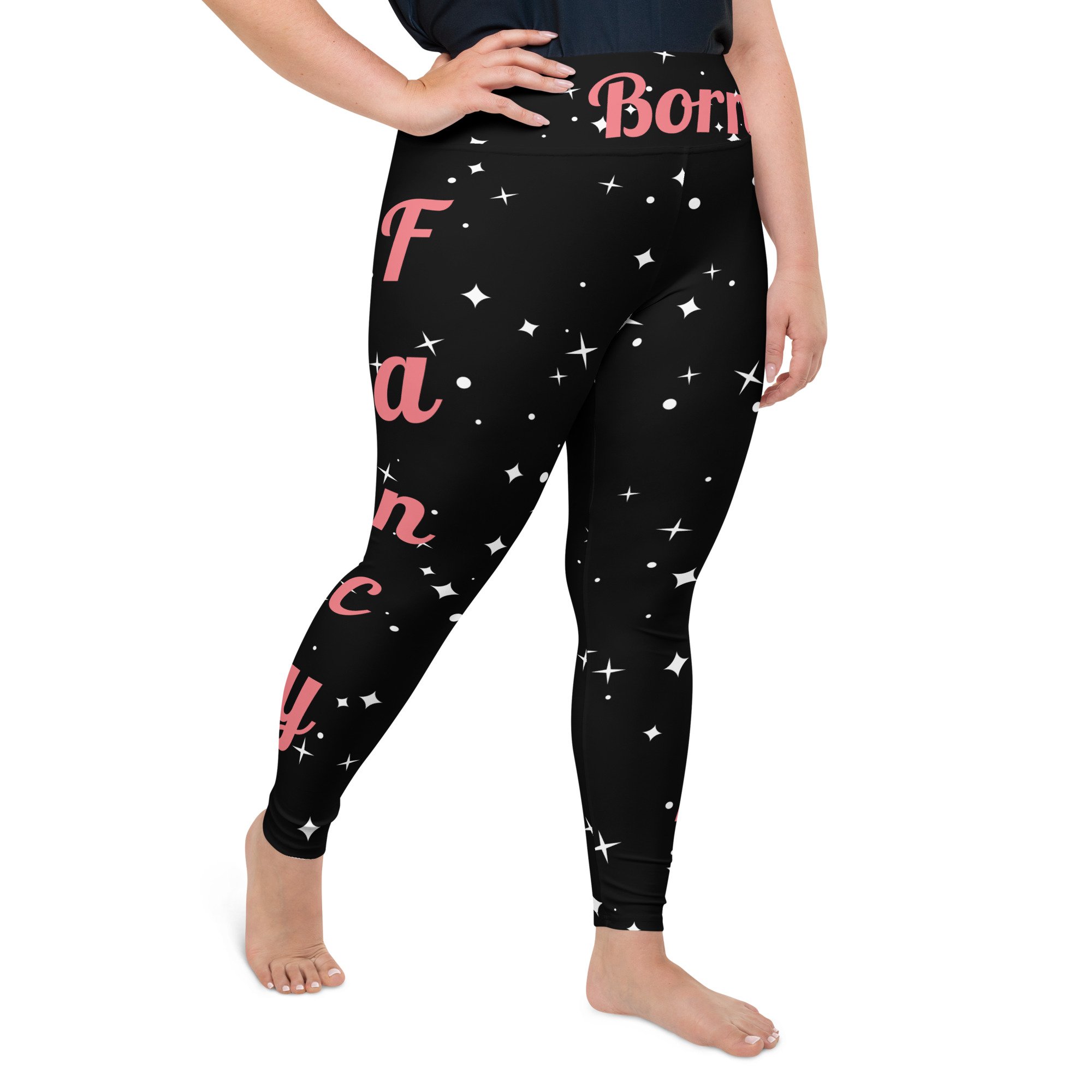 Yeah, I'm Fancy Plus Size Leggings | Stuen'X® Apparel