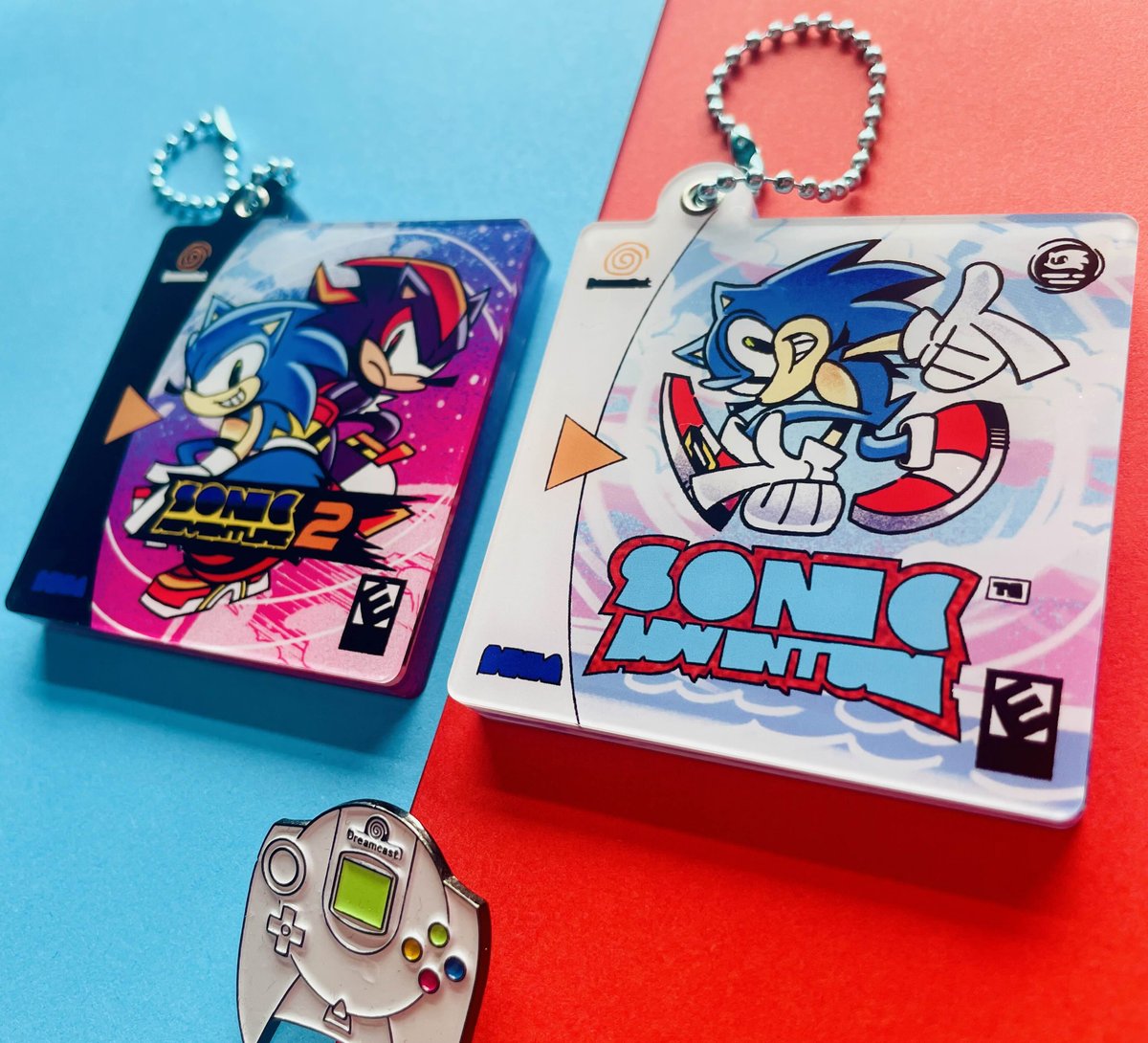[ PREORDER ] Sonic CD Charms | Cigardoesart