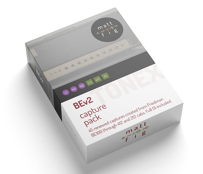 BEv2 (BE100) ToneX Capture Pack | www.mattfig.com