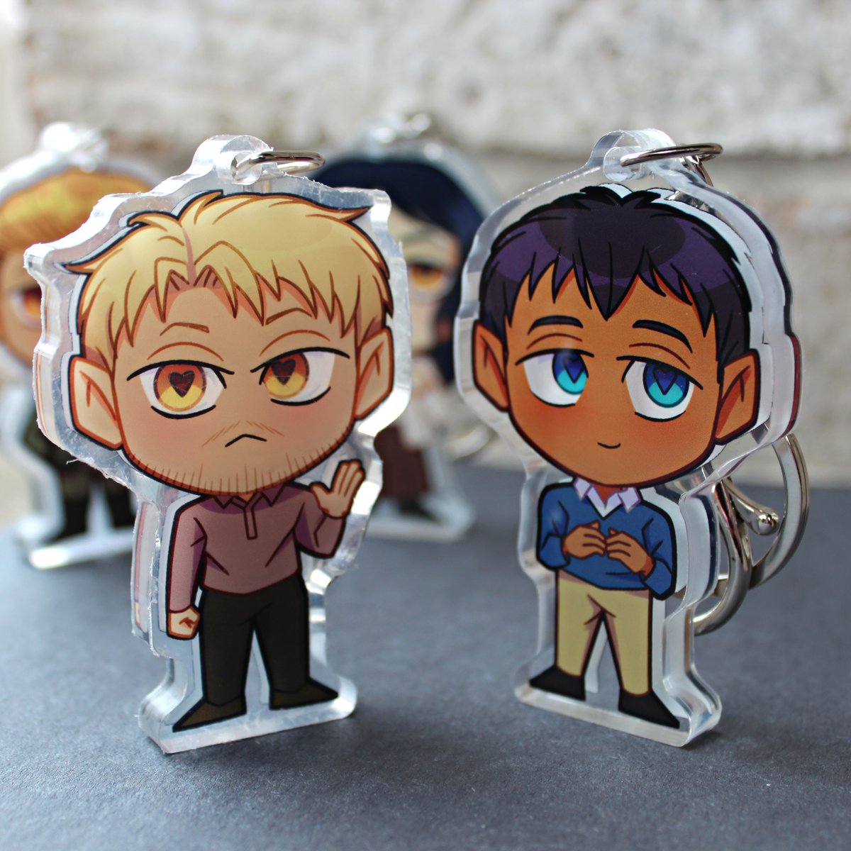 AOT Companion Standee/Keychain | weetlebeetle