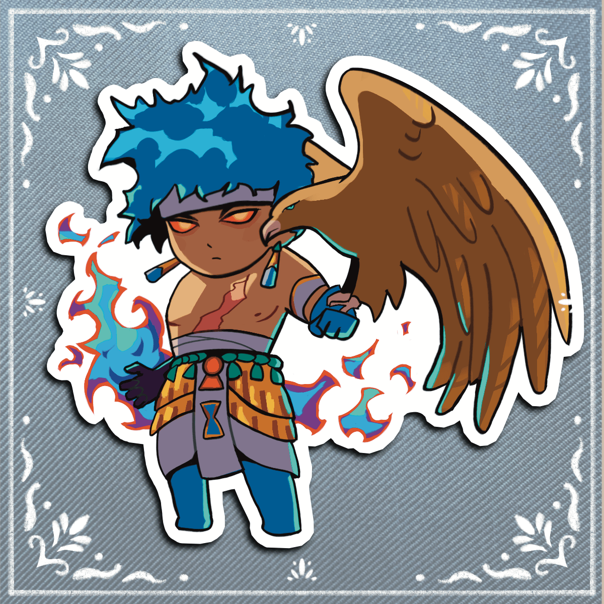 Prometheus Sticker | Hades game | Julsunart