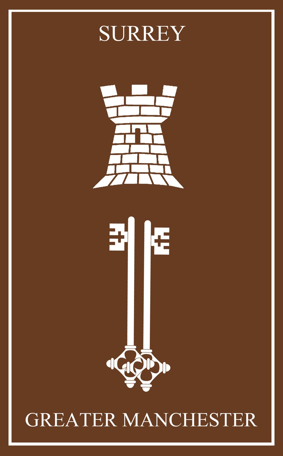 Ceremonial County Series Vol.XIV - Surrey | Greater Manchester ...