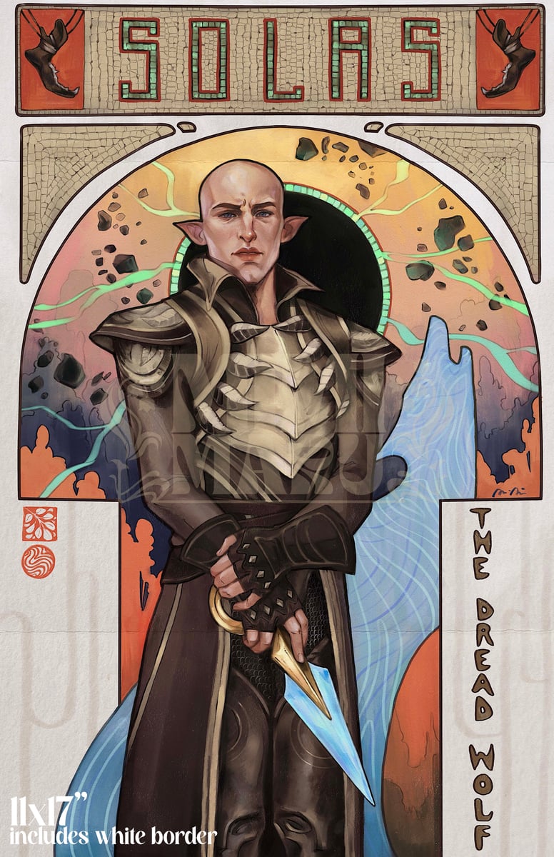 [PRINT] The Dread Wolf | mimimaru art