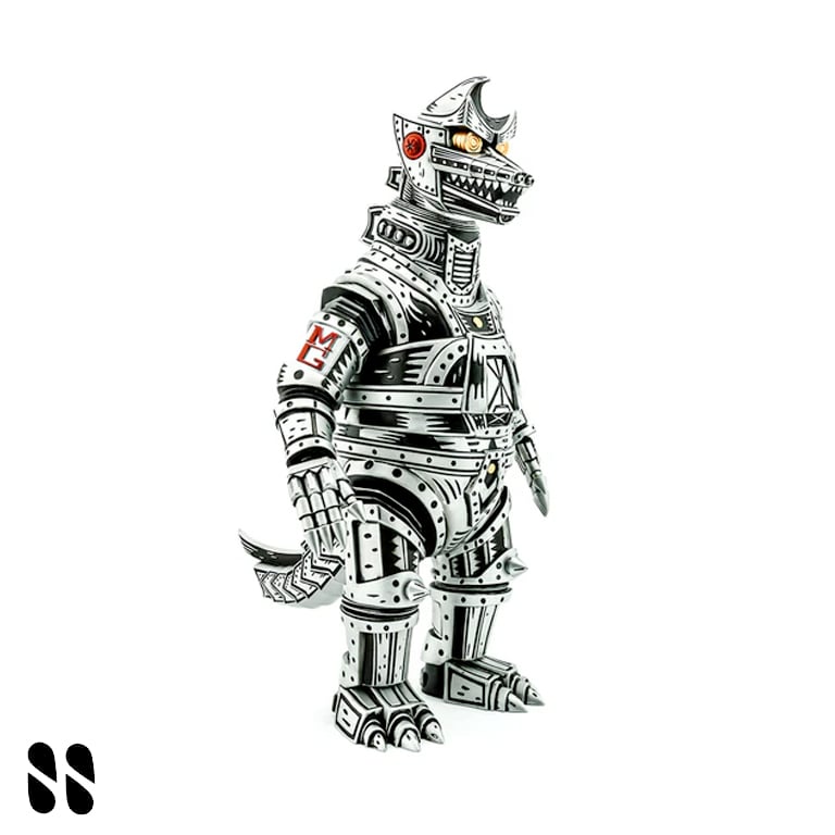 Attack Peter - Mechagodzilla Silver | studiosangre
