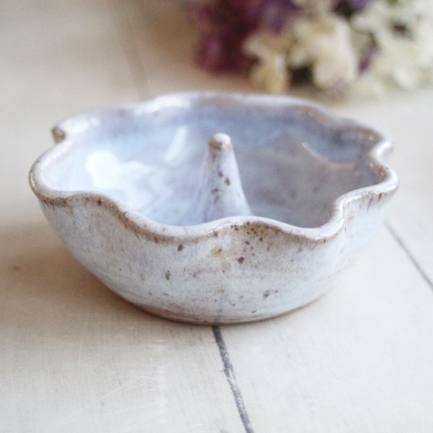 Ring Holder, Ceramic Ring Dish Handmade Pottery, Engagement Gift Made ...