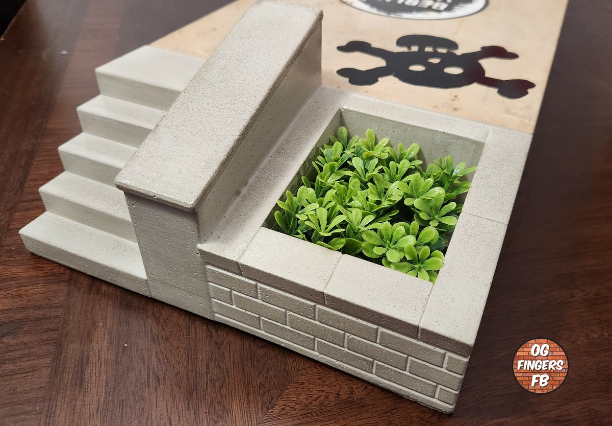 ogfingersfb — BR Cement Grass Gap ledge plus Free keychain