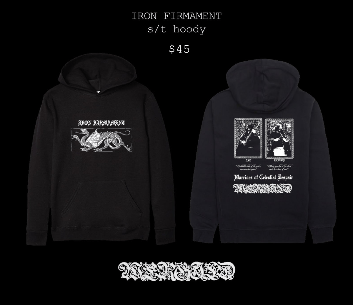 IRON FIRMAMENT HOODY | WERGILD