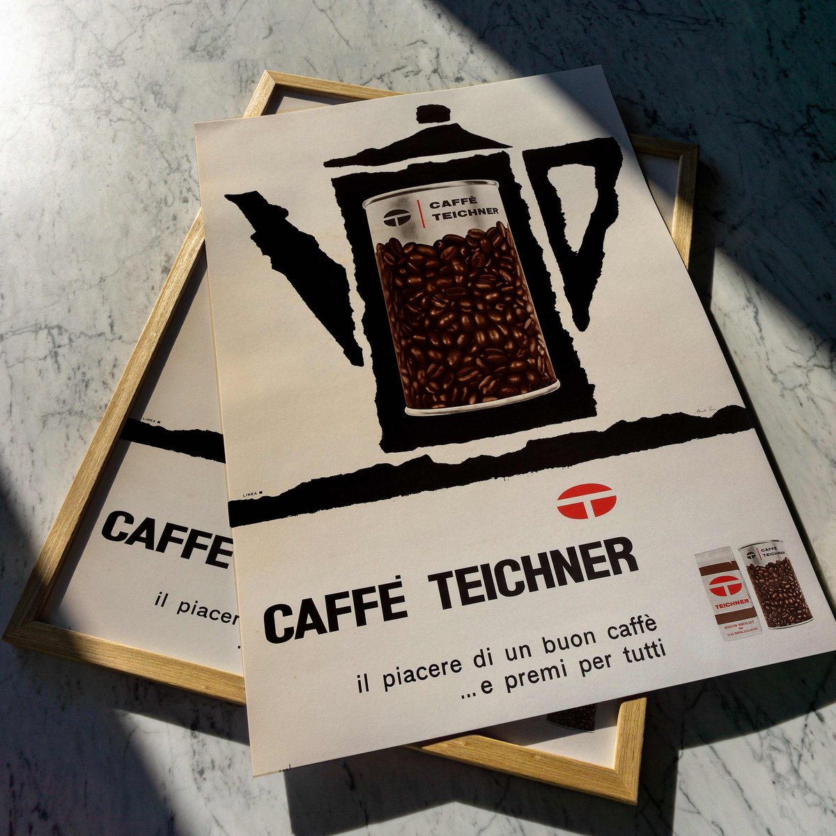 Caffè Teichner | Roos - 1960 | Drink Poster | Vintage Poster | Vintage ...