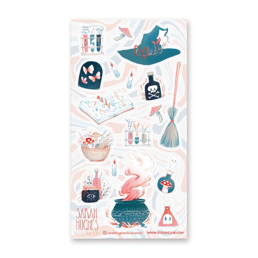 Magic Must-Haves Sticker Sheet | The Well-Appointed Desk Shop